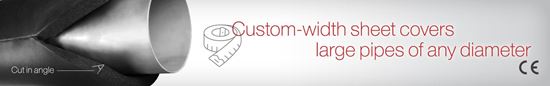 Insulation Sheets for Large Diameter Pipes | ISOSYSTEM
